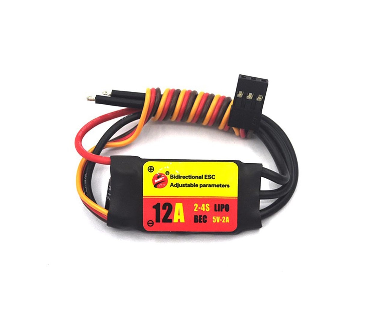 Регулятор оборотов ZMR Bidirectional 12A 2-4s UBEC 2A